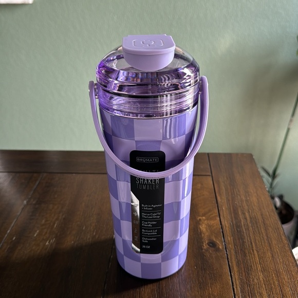 BRUMATE | Kitchen | Brumate Multishaker Cup In Checker Lavender New ...